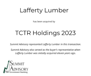 Lafferty Lumber Under New Ownership, Poised for Growth - Summit Advisory